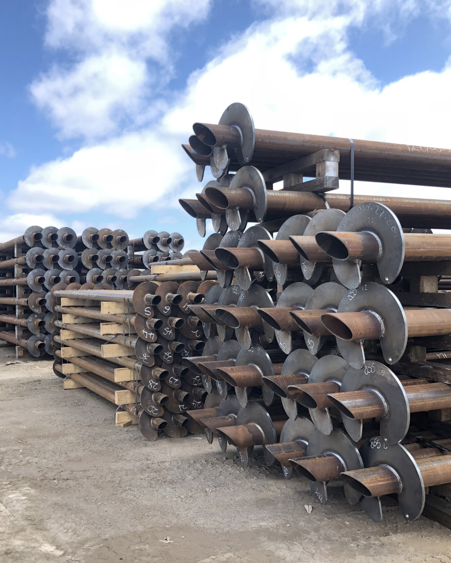 Pieux vissés hélicoïdaux – Une fondation durable et polyvalente